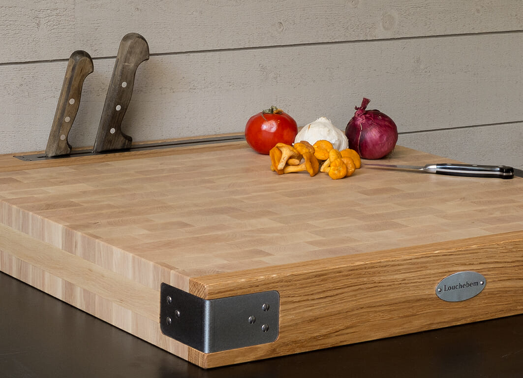 Billot de cuisine intégrable Louchebem - Les Billots de Sologne